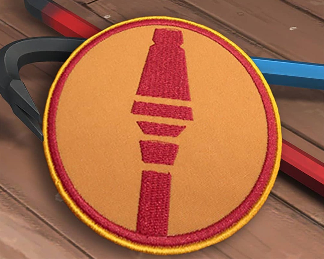 Soldier Iron-on Cosplay Patch TF2 Sew-on Embroidery Team Fortress Hook ...