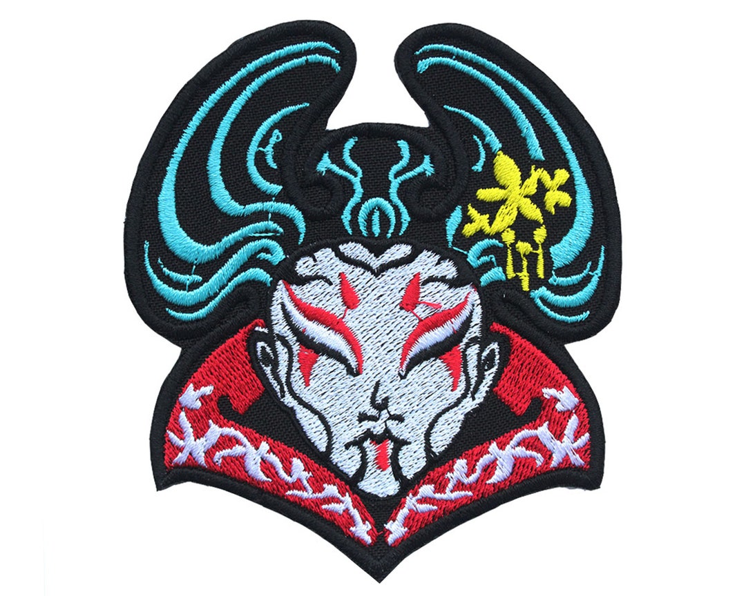 Cyber Woman Demon / Cyber Demon Patch / Japanese Embroidery / Oni ...
