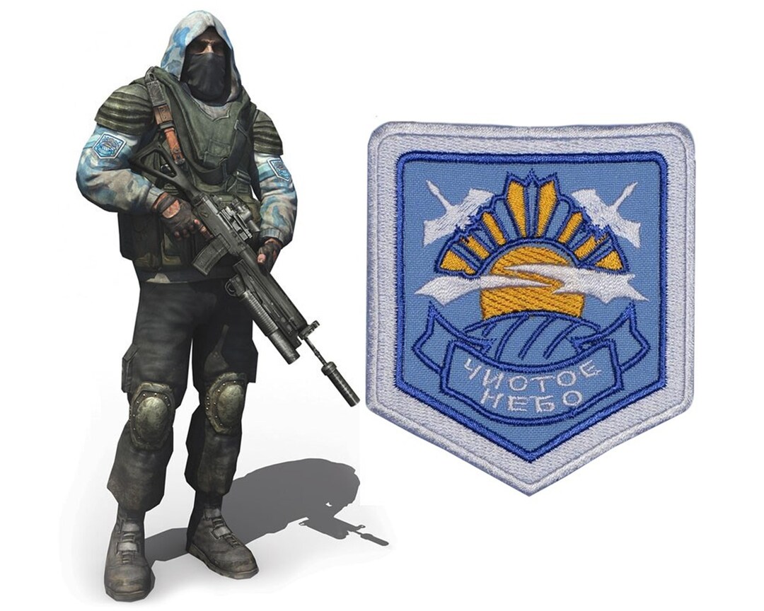 Stalker Clear Sky Patch Tactical Embroidered Patch Airsoft Iron-on ...