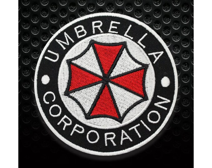 Resident Evil Iron-on Patch Umbrella Corp Velcro Embroidery Airsoft ...