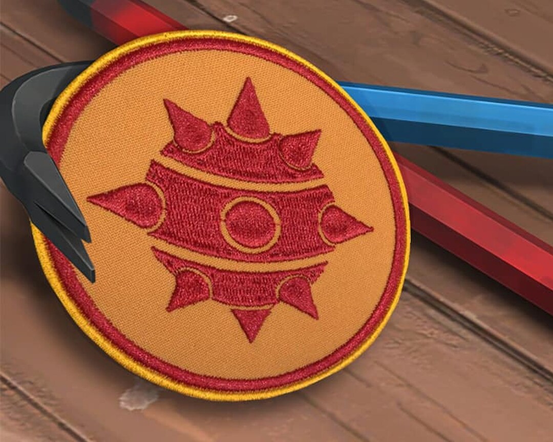 Team Fortress Demoman Patch, TF2 Iron-on Patch, Velcro Gaming ...