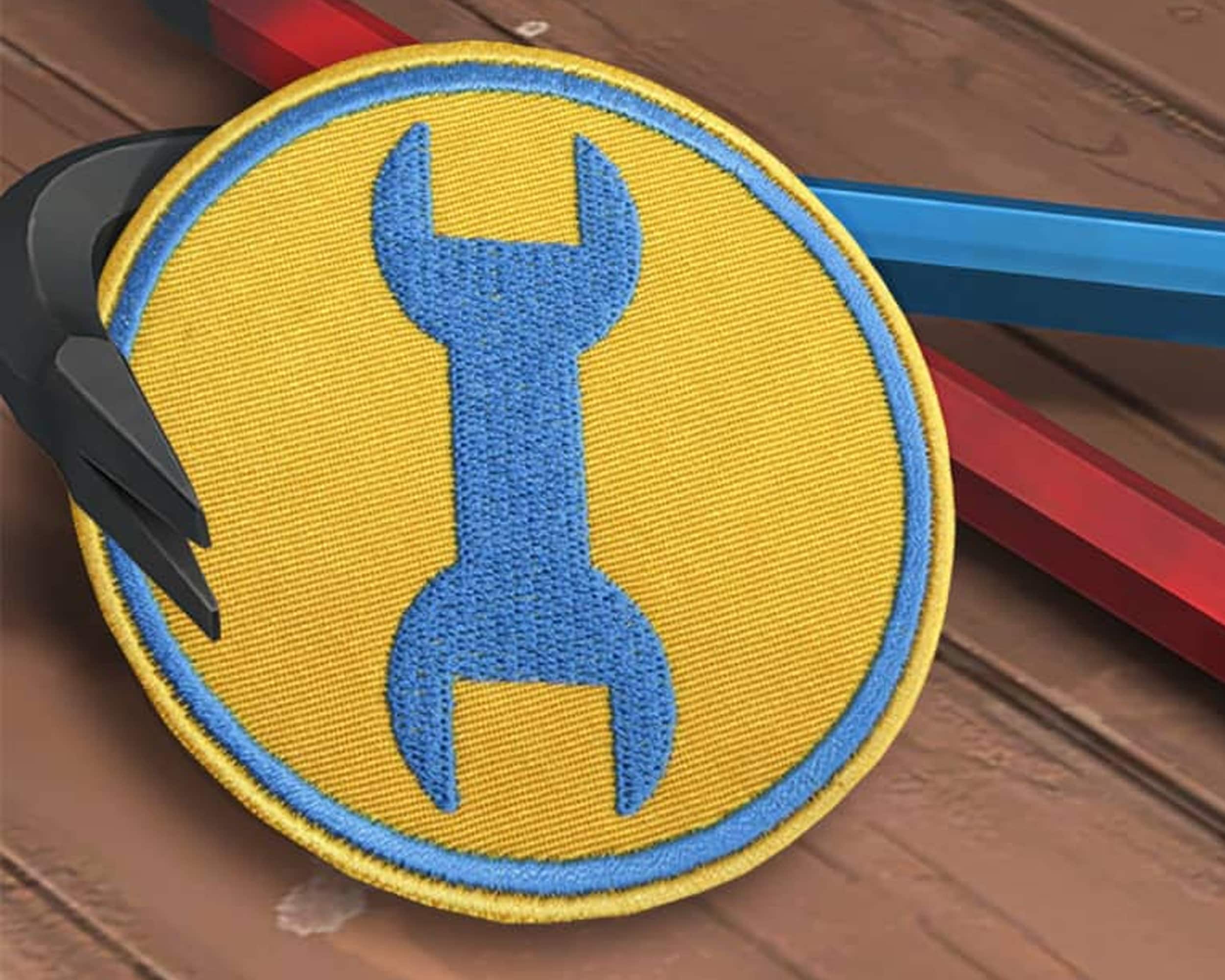 Handmade TF2 Engineer Blue Patch Sew-on Custom Gaming - Etsy
