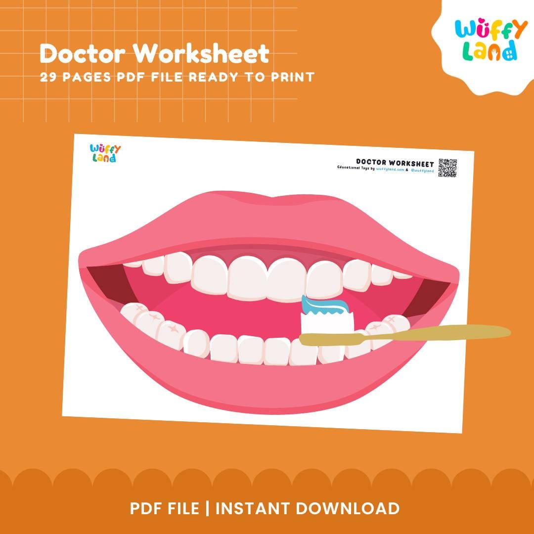 Doctor-themed Worksheets for Kids: Fun & Educational Activities ...