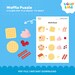 Build a Waffle Pretend Play, Waffle Dramatic Play, Toddler, Preschool ...