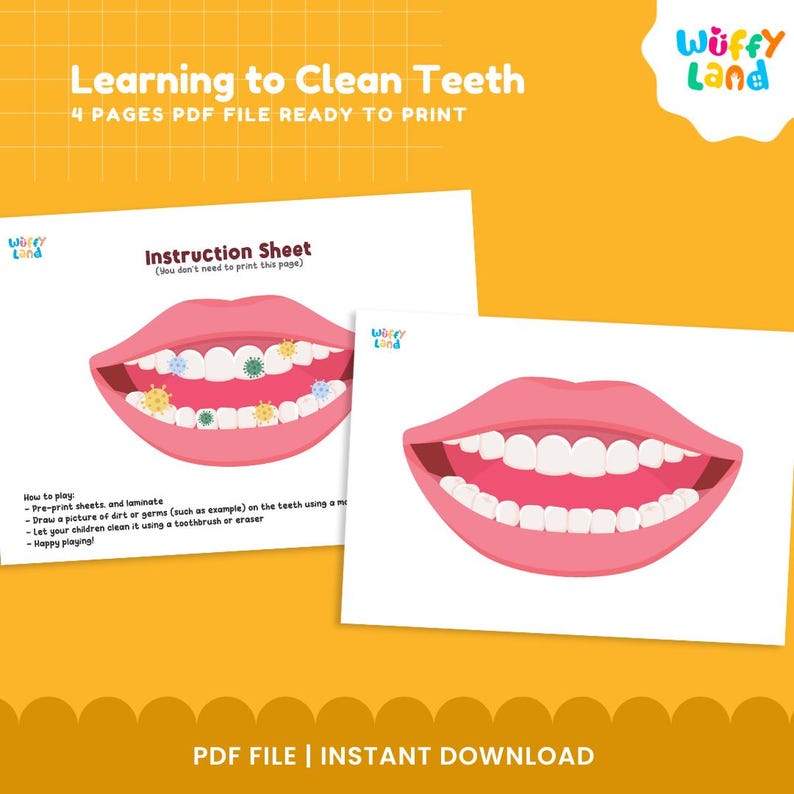 Healthy Vs Unhealthy Teeth Sorting Activity | Dental Health Printable ...