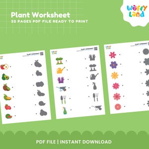 Plant Learning Worksheets for Kids: Printable Education Activities ...