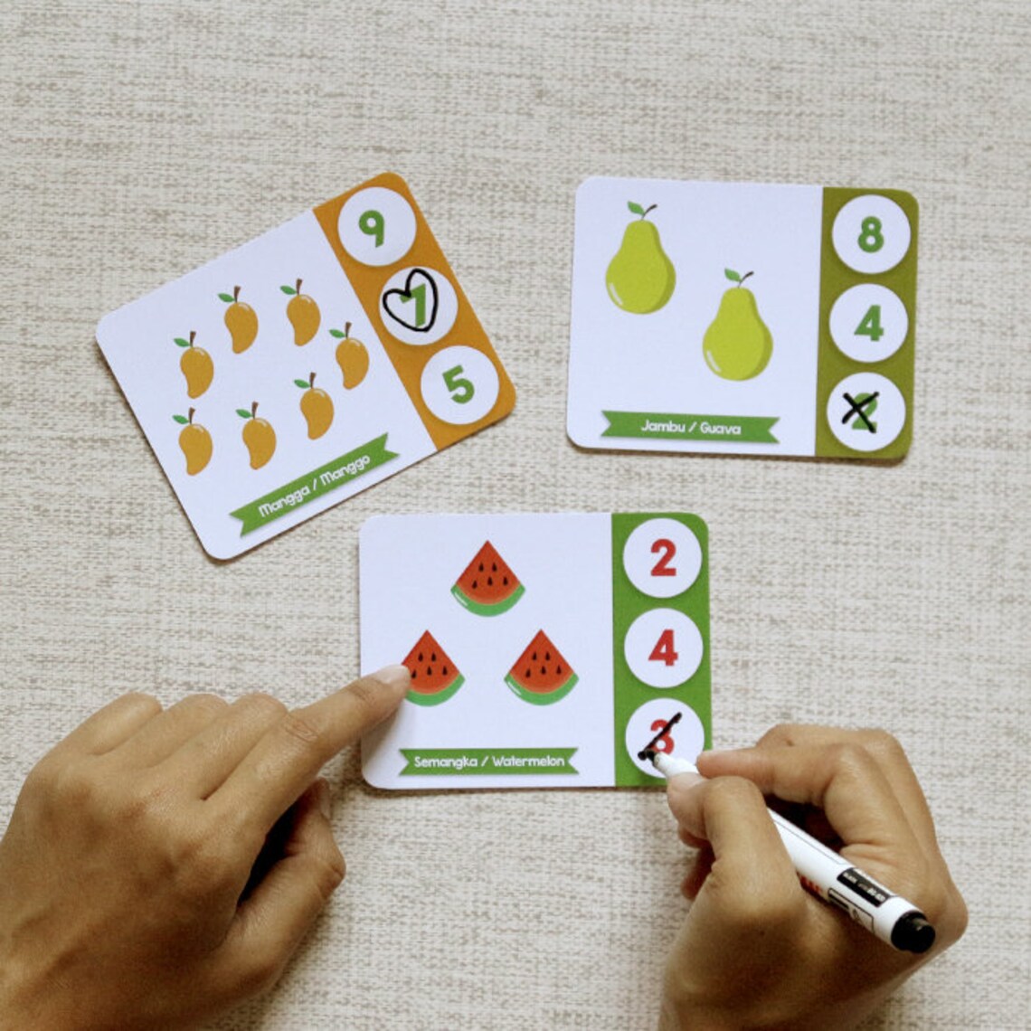 Fruits Peg It Flash Cards Peg It Clip Cards Educational - Etsy