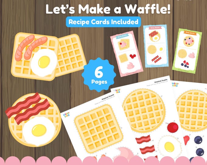 Cupcake Activity: Pretend Play Bake Shop Printable (PDF File) - Etsy Canada