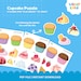 Making Cupcake Activity for Kids, Pretend Play Bake Shop, Pretend Play ...