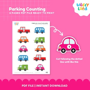 Parking Games! Learning Number 1-10 for Kids With Transportation Theme ...