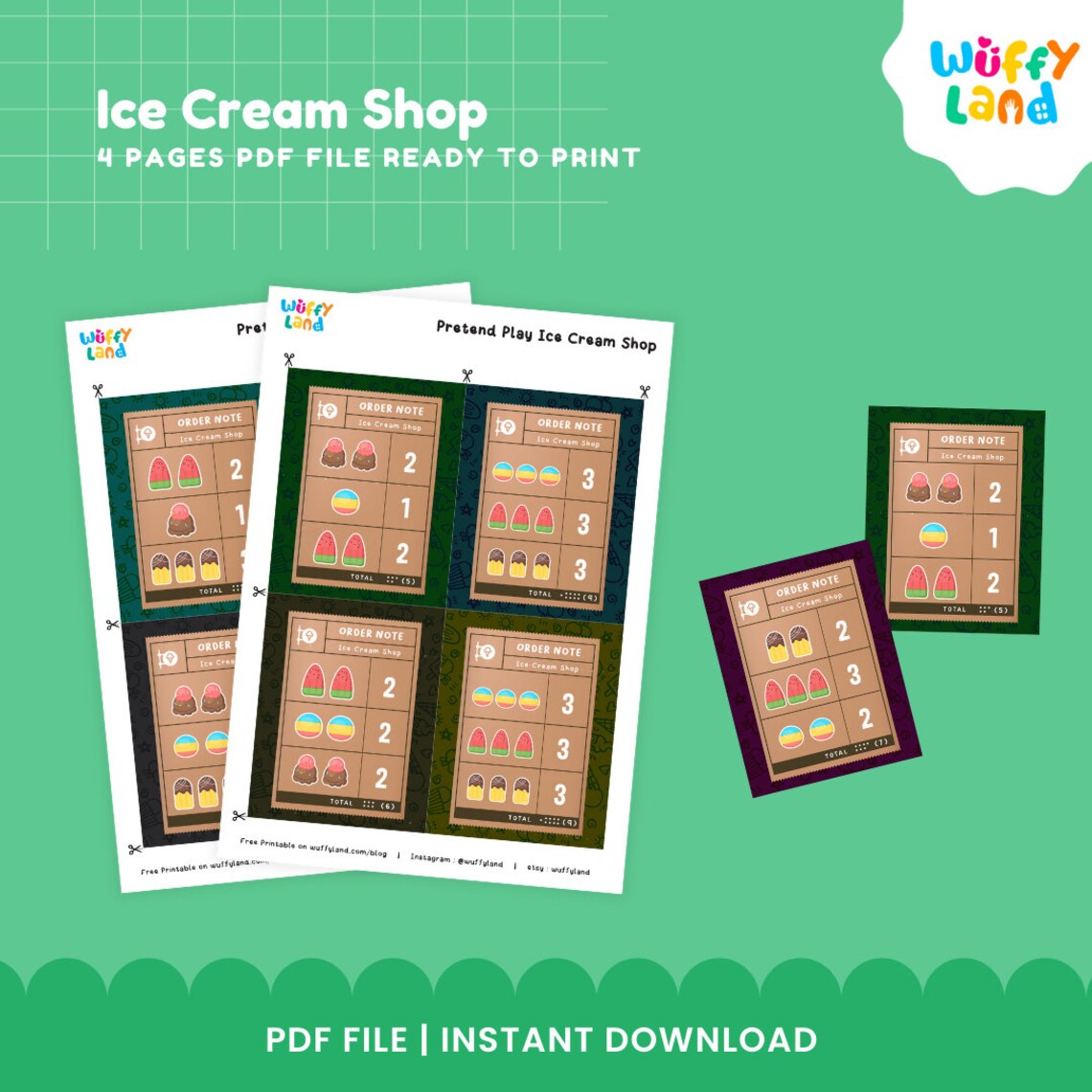 Ice Cream Shop, Dramatic Play, Pretend Play, Preschool Imaginative Role ...