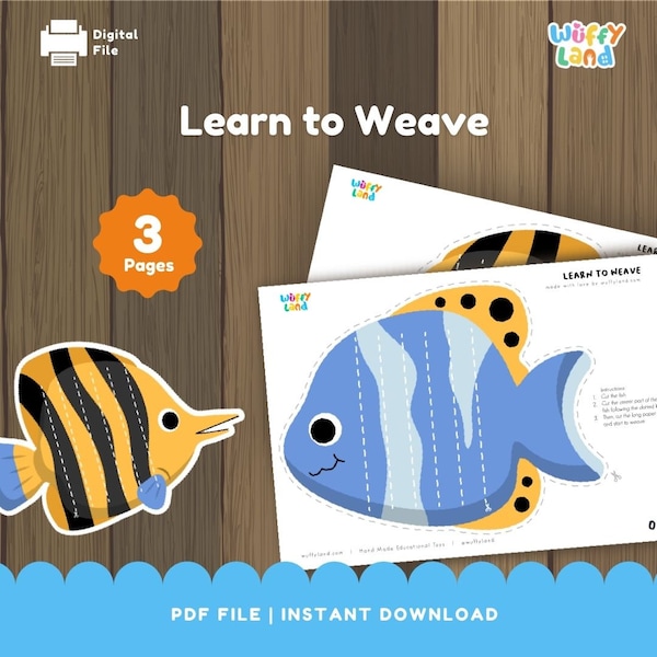 Weaving Worksheets - Etsy