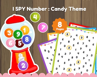Learn About Number : Cookies Theme, Math for Kids, Preschool Activities ...