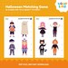 Halloween Matching Game for Kids: Fun & Spooky Printable Activity | 48 ...
