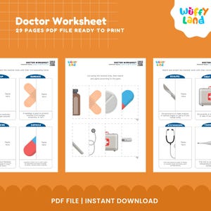 Doctor-themed Worksheets for Kids: Fun & Educational Activities ...