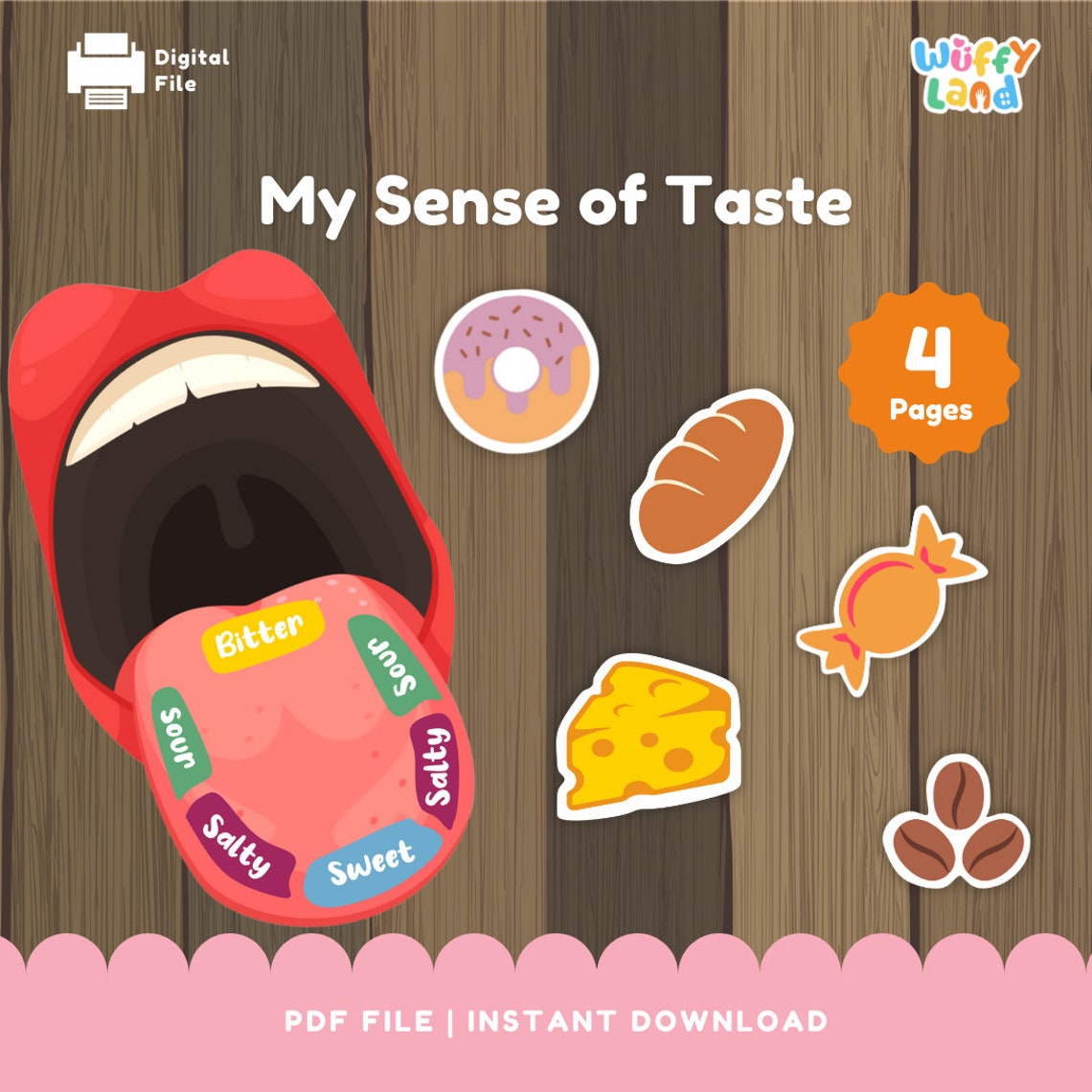 Sense of Taste Games, Sorting Food Based on Taste, Homeschool ...
