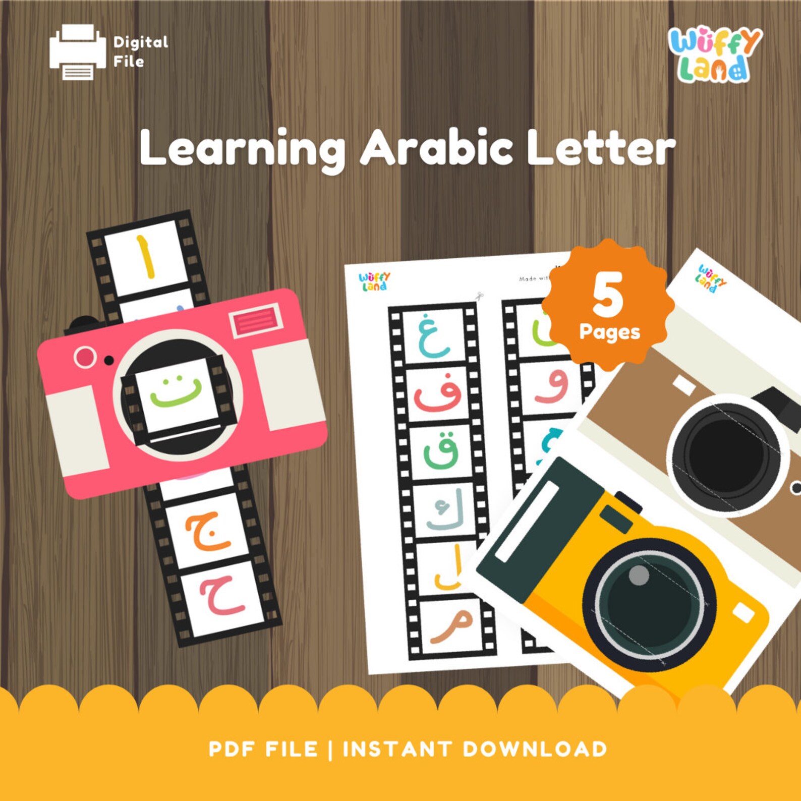 Learning Arabic Letter, Alphabet Worksheets, Workbook, Arabic Letters ...