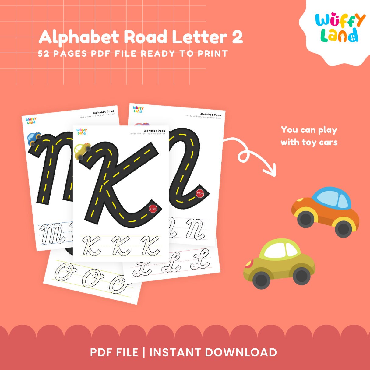 Alphabet Road Letter, Cursive Handwriting Practice Worksheets, Cursive ...