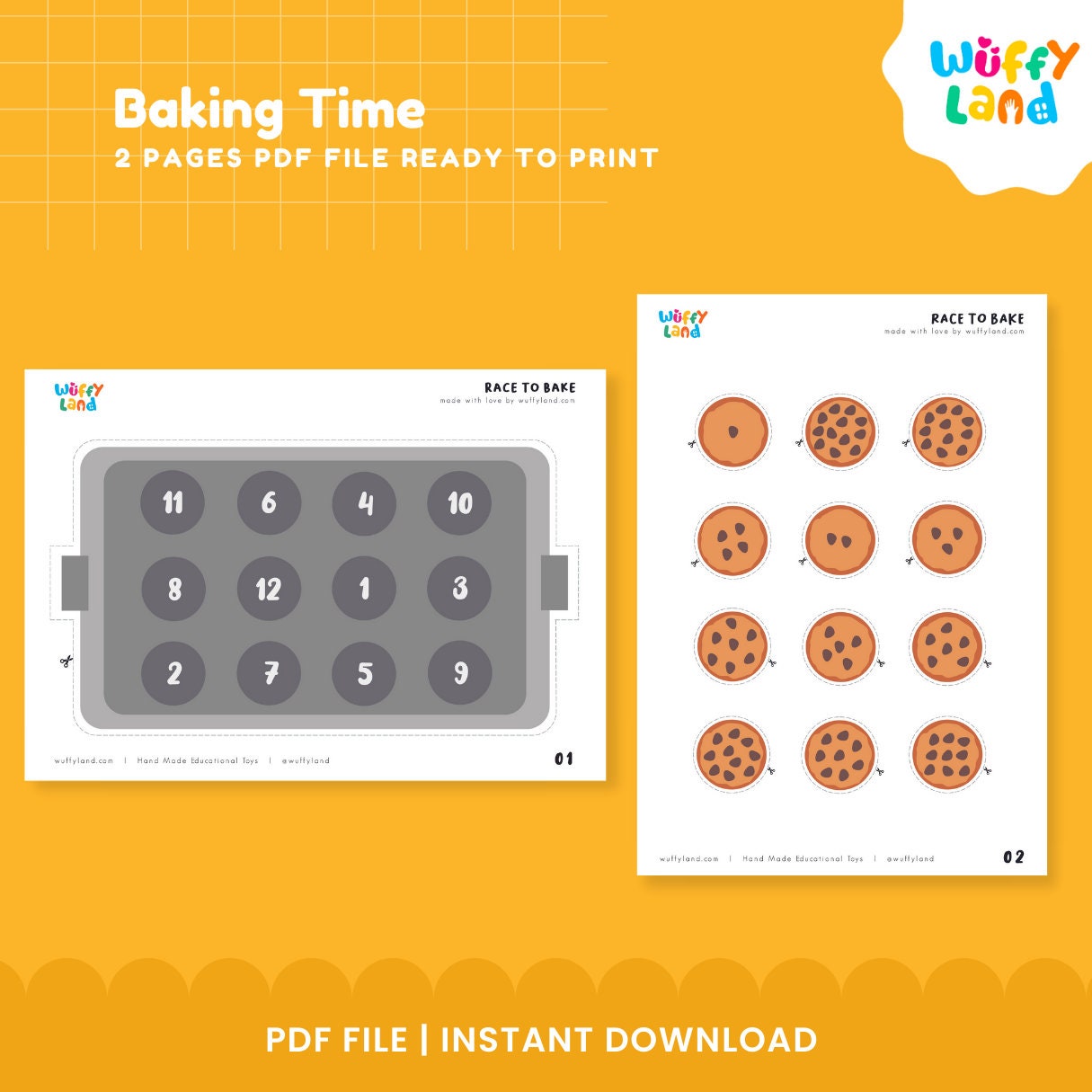 Learning Counting With Cookies Theme, 1-12, Counting Cookies ...