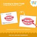 Brushing Teeth Activity - Dental Health Printable - Preschool ...