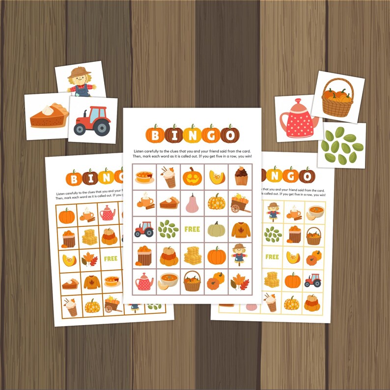 Pumpkin Patch Bingo Game | Fall Classroom Activity | Autumn Harvest ...