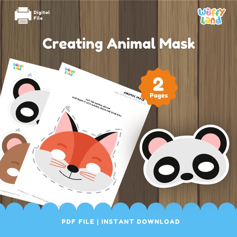 Animal Mask - Etsy