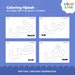 Arabic Hijaiyah Coloring, Arabic Letters Outline, Arabic Alphabet ...