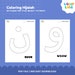 Arabic Alphabet Coloring Pages: Hijaiyah Letters Playmat (digital ...