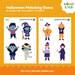 Halloween Matching Game for Kids: Fun & Spooky Printable Activity | 48 ...
