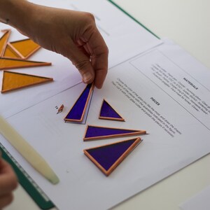 DIY Stained Glass Origami Crane Pattern - Digital Download PDF ...