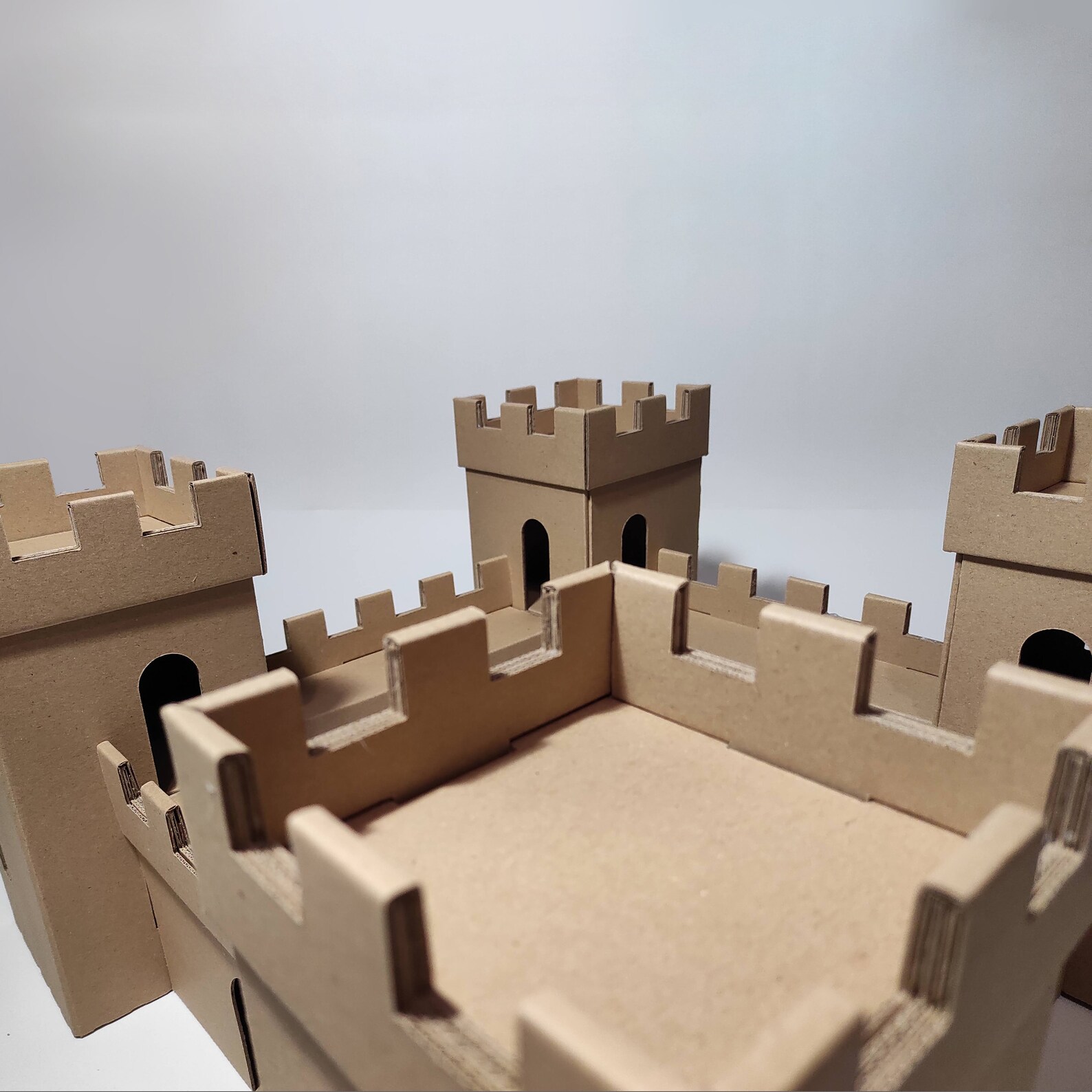 The Magical Cardboard Fortress for Kids / Art and Craft for Indoor ...