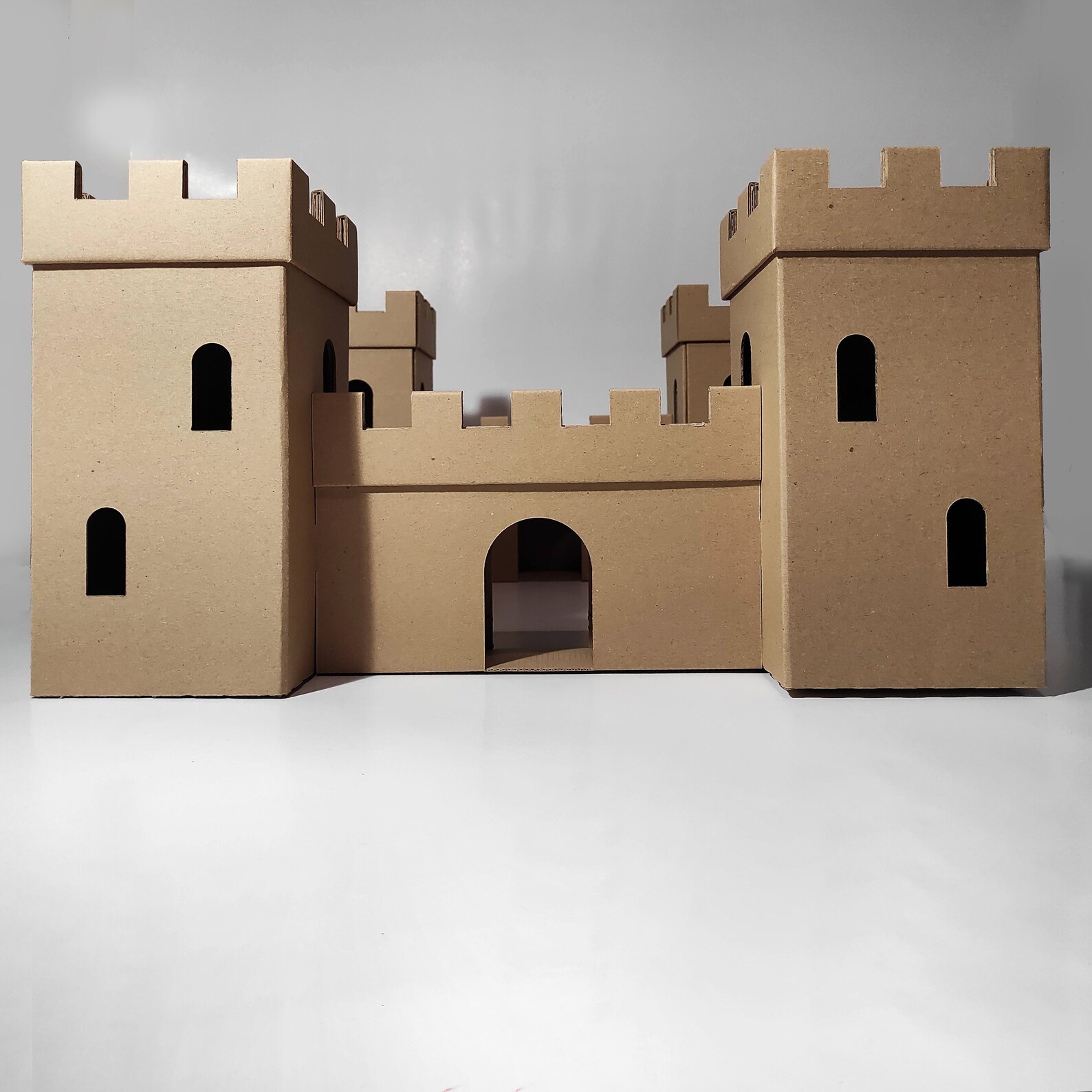 The magical cardboard fortress for kids / Art and Craft for | Etsy