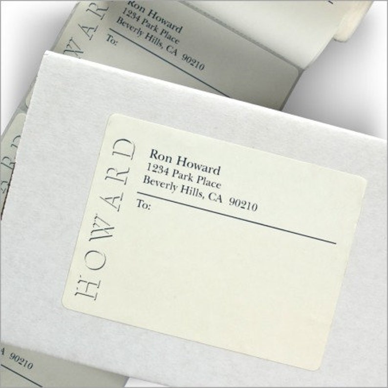 125 Stylized Shipping Labels / Custom Mailing Labels / - Etsy