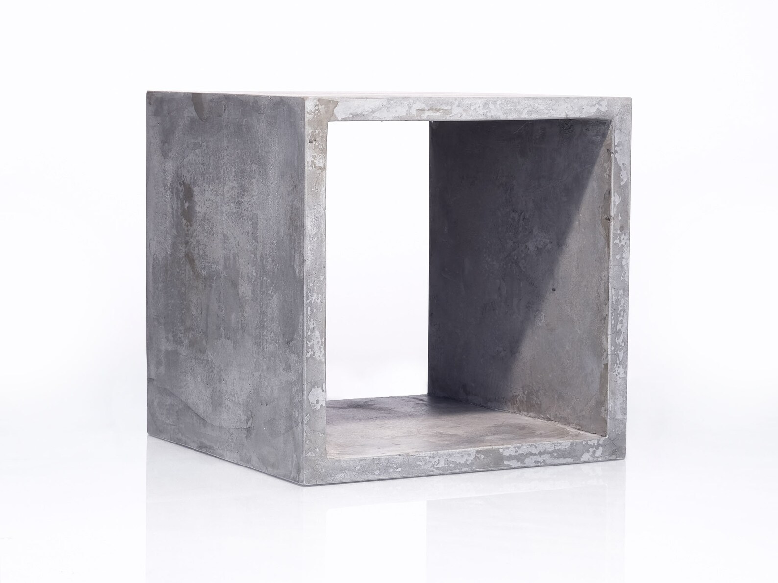 Cube Accent Table Concrete Nightstand Cube Coffee Table - Etsy