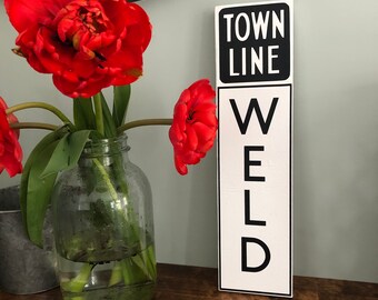 Town Line Signs - Etsy