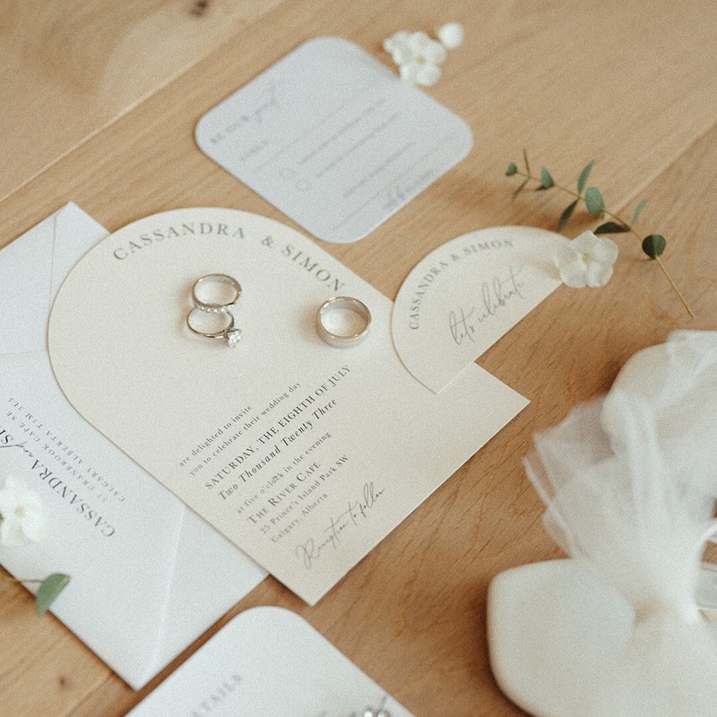 Layered Invitations - Etsy