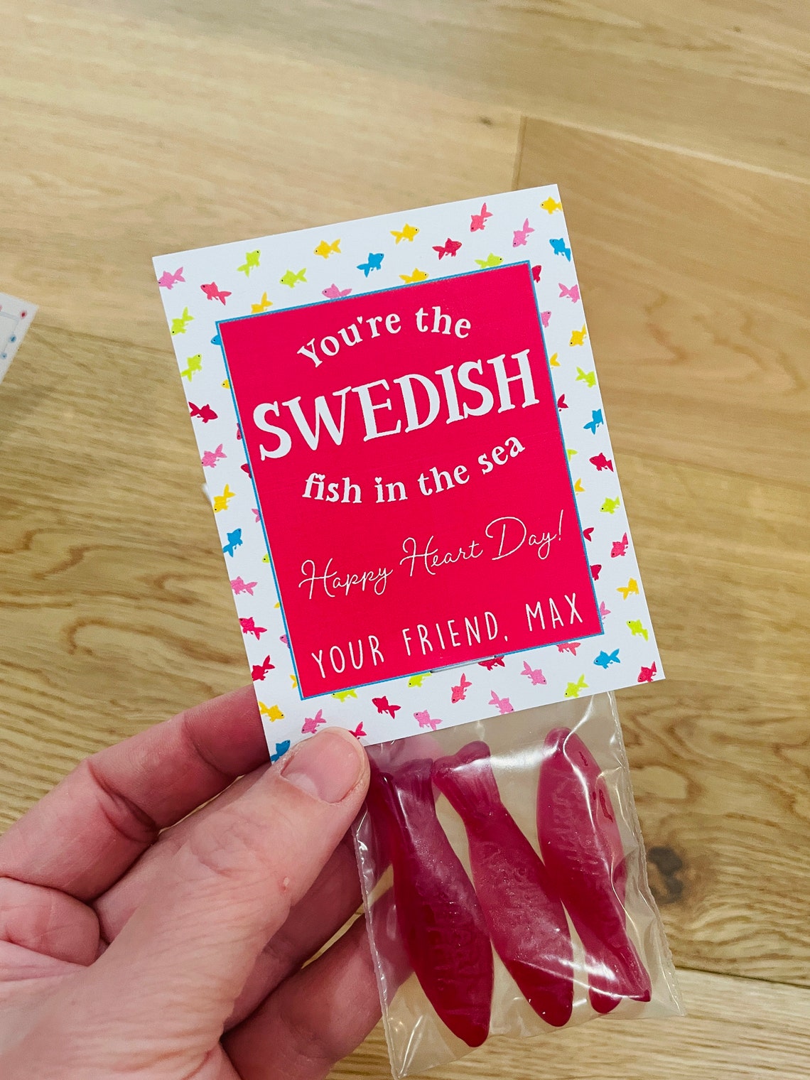 Swedish Fish in the Sea!! VALENTINE'S Day // Digital Print // Fish ...