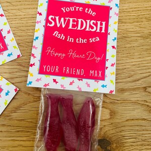 Swedish Fish in the Sea!! VALENTINE'S Day // Digital Print // Fish ...