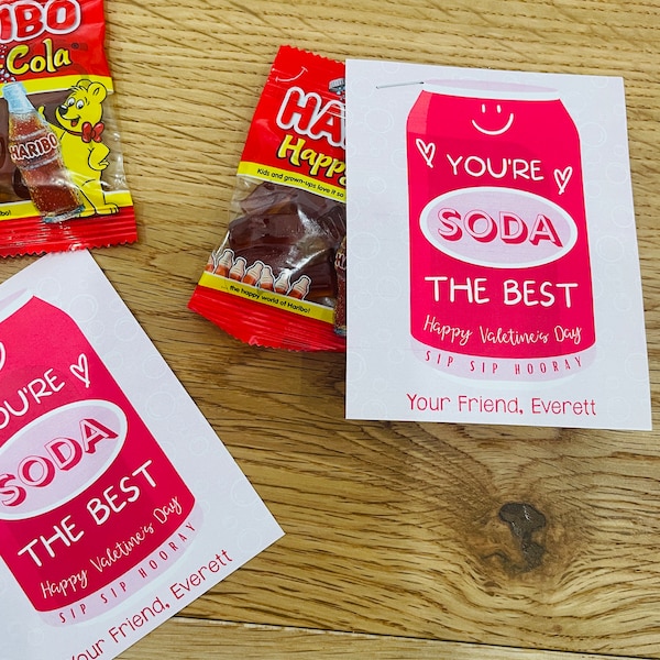 Valentine Soda - Etsy