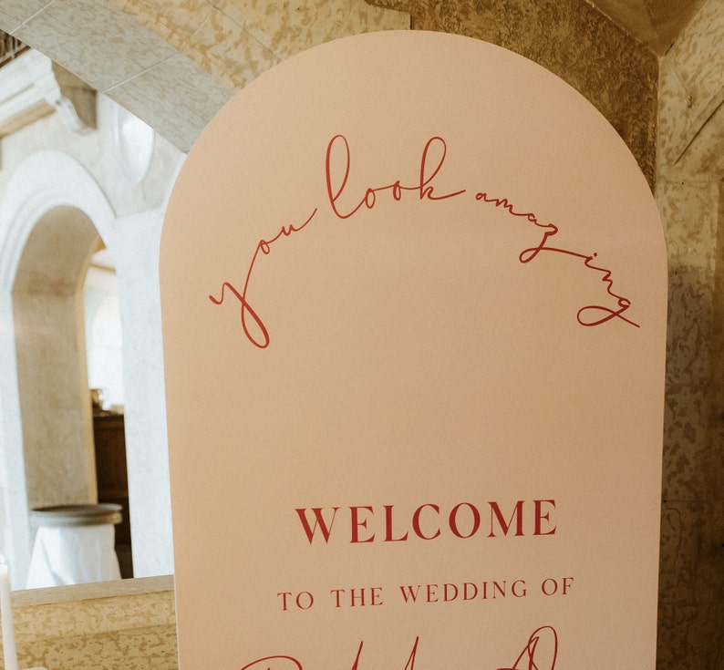 Modern Wedding Welcome and No Cameras Sign Digital//double - Etsy