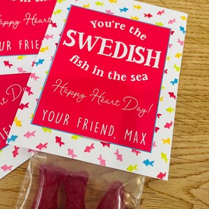 Swedish Fish in the Sea!! VALENTINE'S Day // Digital Print // Fish ...