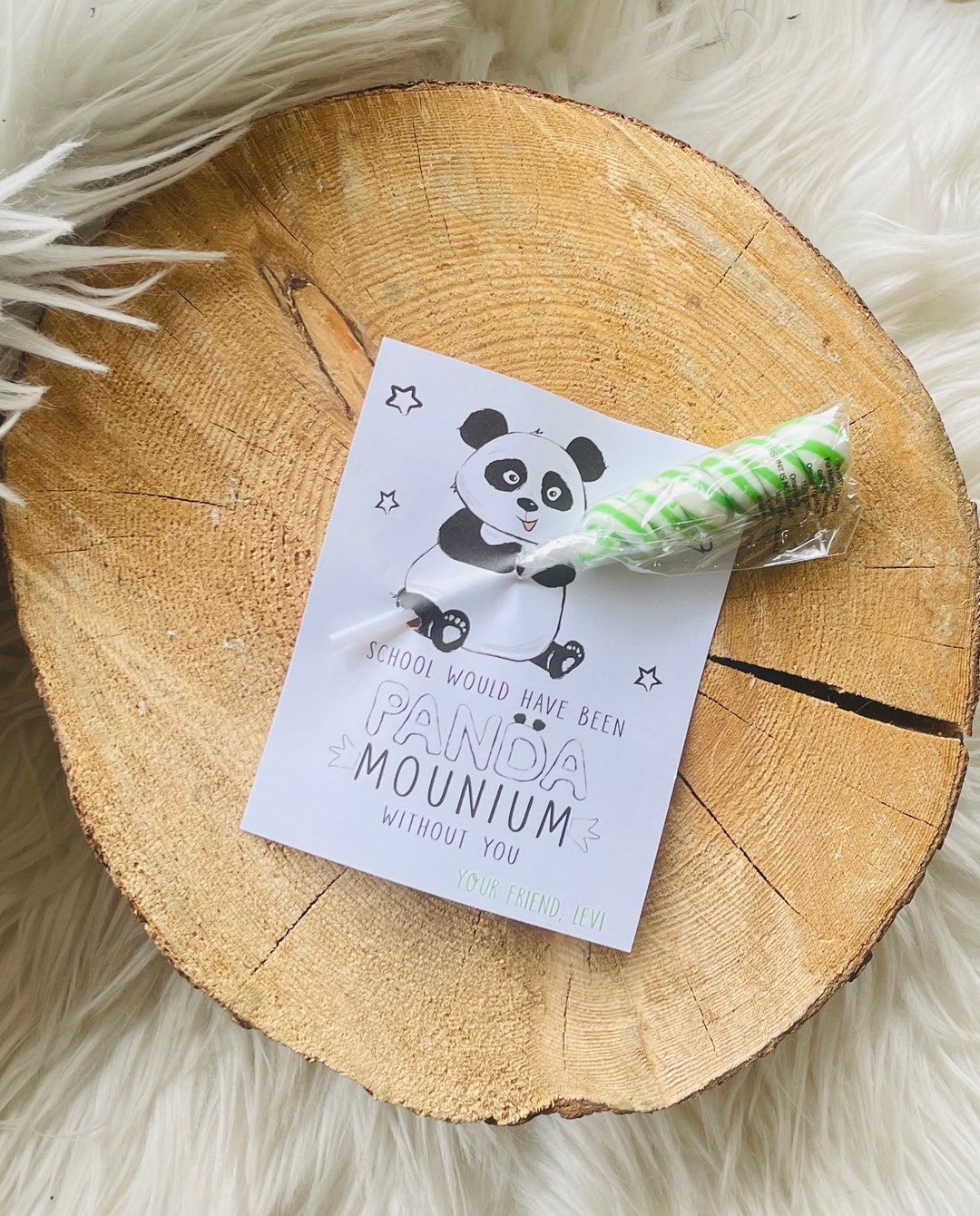 Panda-mounium School Year, End of School Year Classmate, Gift, Digital ...