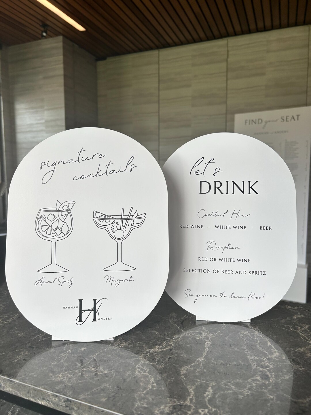 Signature Cocktail Wedding Cocktail Bar Signs - Digital//cocktails//bar ...