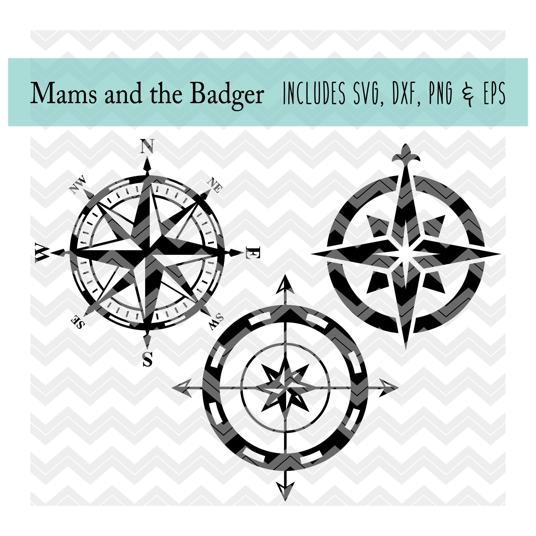 Compass Set Svg, Travel Wanderlust, Nautical Design, Navigate Cutfile ...