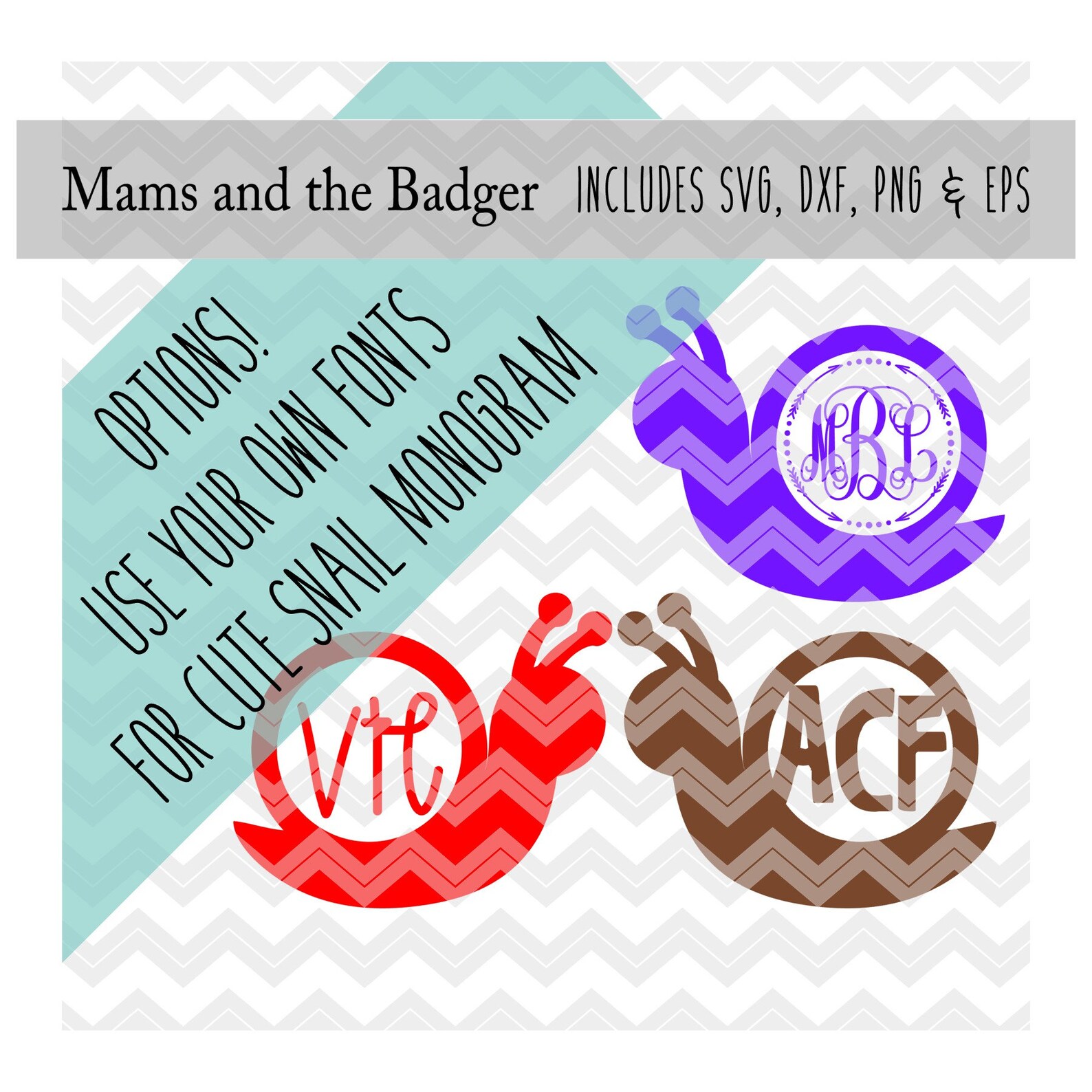 Snail Monogram Svg, Cute Snail Clip Art, Nursery Wall Art, Swirly Heart ...