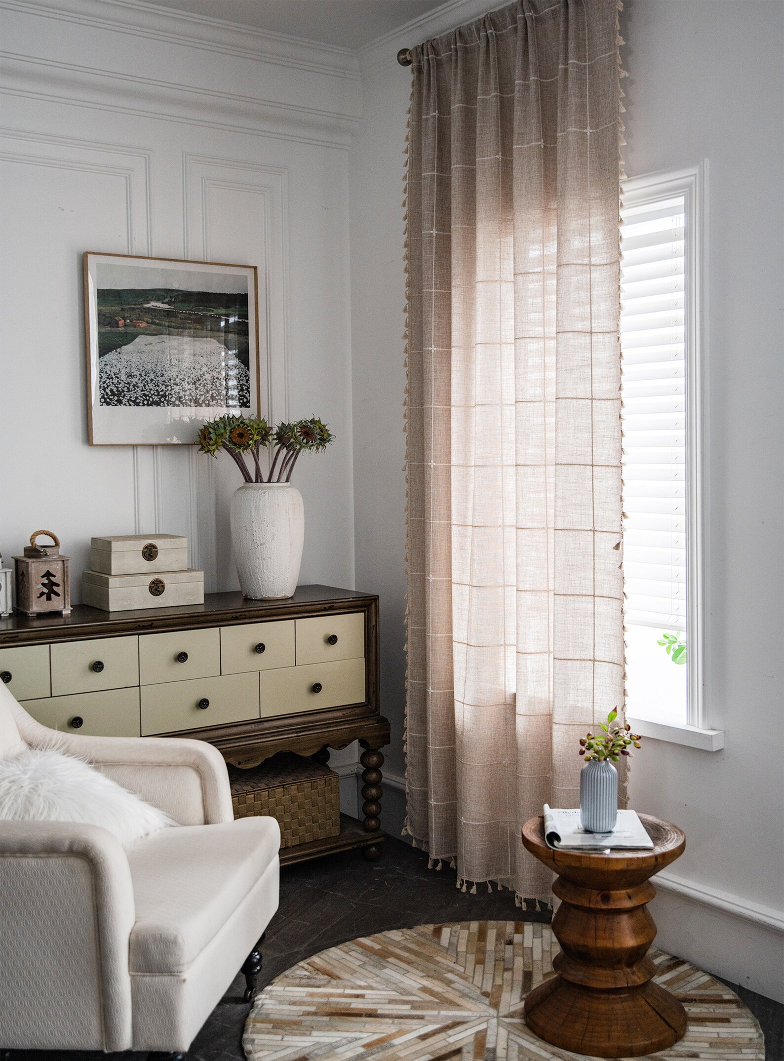 Linen Curtain Bedroom Curtain Translucent Curtains Linen - Etsy