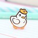 King and Queen Duck Enamel Pin | Cute Adventurer Hard Enamel Pin ...