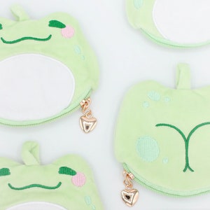 Froggo Butt | Cute Frog Wallet | Kawaii Purse | Plush Wallet | Plush ...