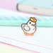 King and Queen Duck Enamel Pin | Cute Adventurer Hard Enamel Pin ...