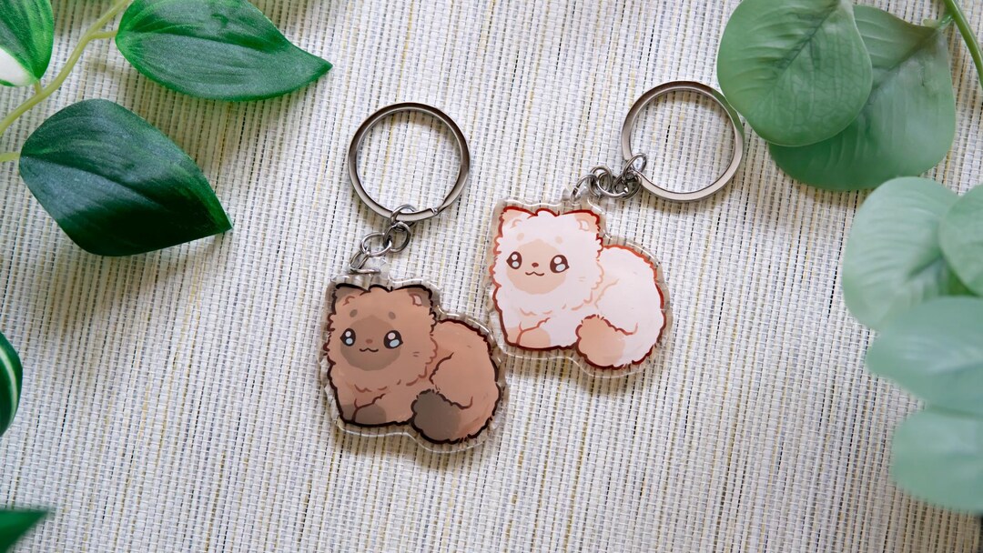 Ragdoll Cat Birman Cat Breed Keychain | Cute Animal | Cat Breed Charm ...